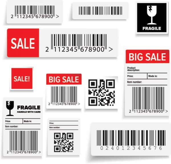 Custom Barcode Sticker Printing - Sticker Printing