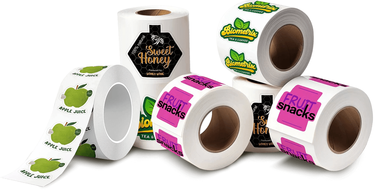 Custom Roll Labels China Manufacturer